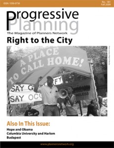 Progressive Planning Magazine back issues – Planners Network