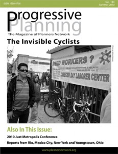 Progressive Planning Magazine back issues – Planners Network