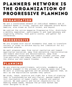 Statement of Principles – Planners Network