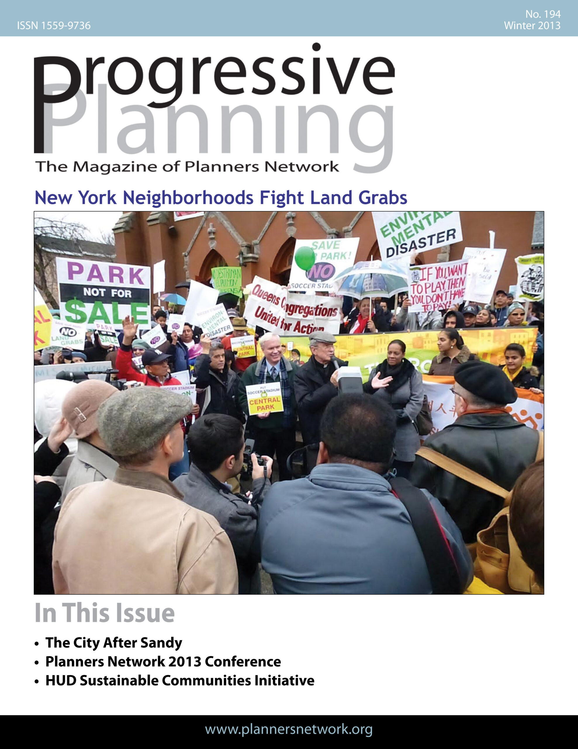 Archived Progressive Planning Magazine Issues – Planners Network